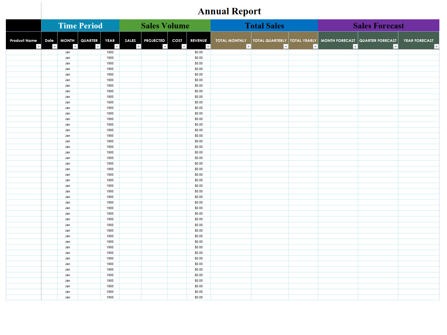 Annual Report Example | Free Report Templates and Examples