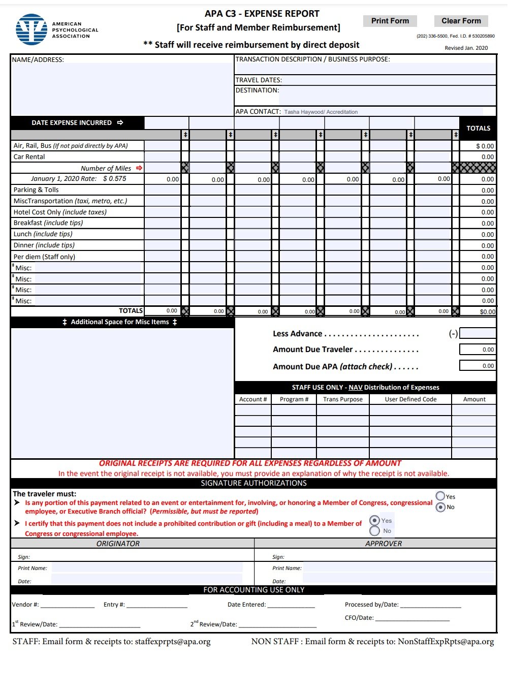 Expense Report Example | Free Report Templates and Examples