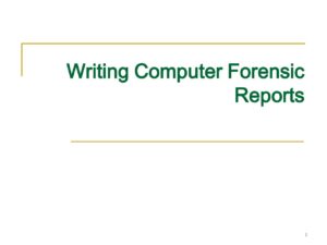 Computer-Forensic-Report-Example → Free Report Examples