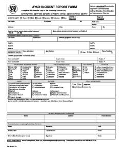 Incident-Report-Format | Free Report Examples