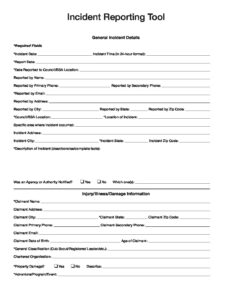 Incident-Reporting-Example → Free Report Examples