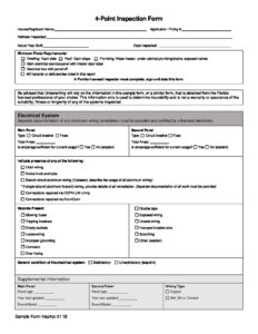 Inspection-Report-Template → Free Report Examples