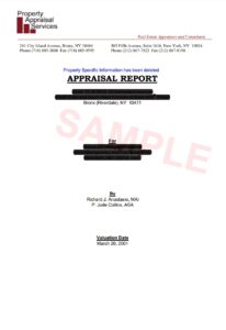 Appraisal Report Example → Free Report Examples