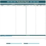Production Report Format | Free Report Templates and Examples