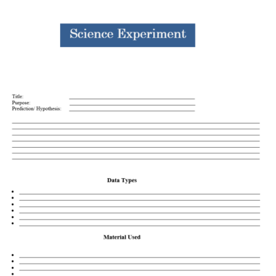 Laboratory Report Template → Free Report Examples