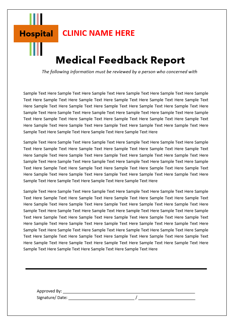 Feedback Report Example | Free Report Examples