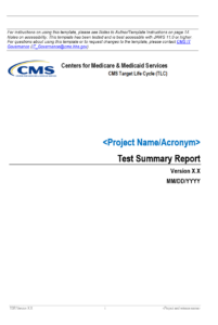 Test Result Report Example → Free Report Examples